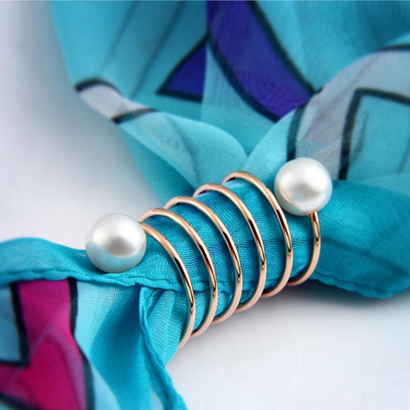 Pearl Design Scarf Buckle – Virtuous Woman Total and Complete